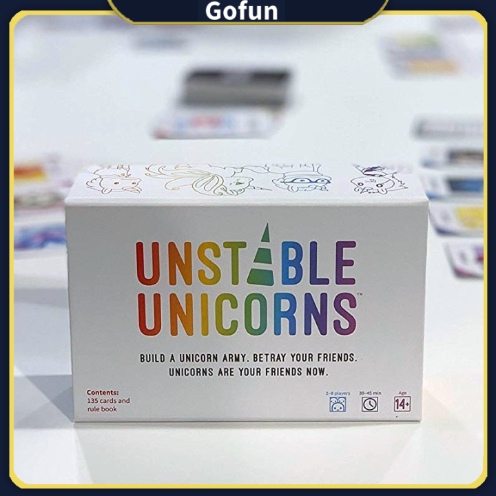 Unstable Unicorns Board Game Card Parent-child Interaction Board Game ...