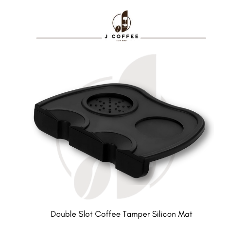 Double Slot Coffee Tamper Silicon Mat | Espresso Silicon Tamper Pad ...