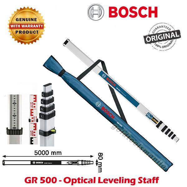 Bosch GR 500 Professioal - Optical Leveling Staff / Measuring Rod ...