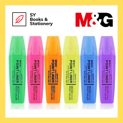 *Original* M&G Point Liner Highlighter Pen Highlighter Set- 1pcs [READY ...