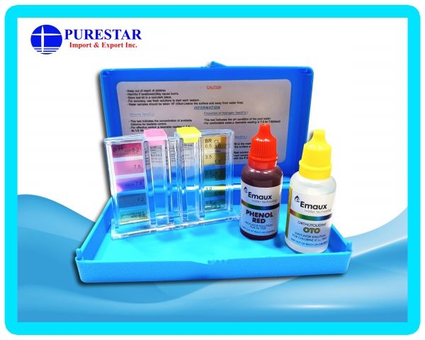 EMAUX Test kit for PH & Chlorine- CE029 | Lazada PH