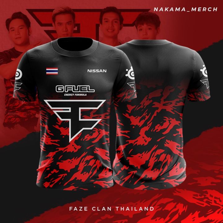 Team FAZE CLAN 2021 Jersey PUBG Player WWCD | Lazada.co.th