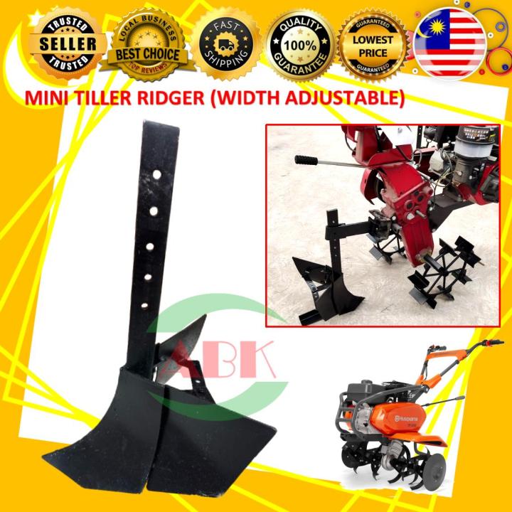 GARDEN POWER TILLER / CULTIVATOR RIDGER BESI BUKA LONGKANG KERBAU BESI ...