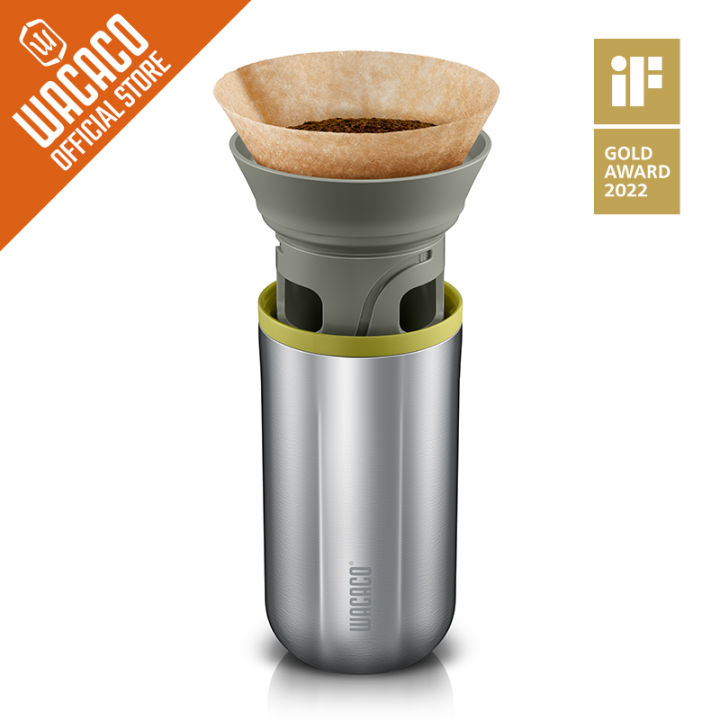 WACACO Cuppamoka Pour-Over Coffee Maker Portable Drip Coffee Maker with ...