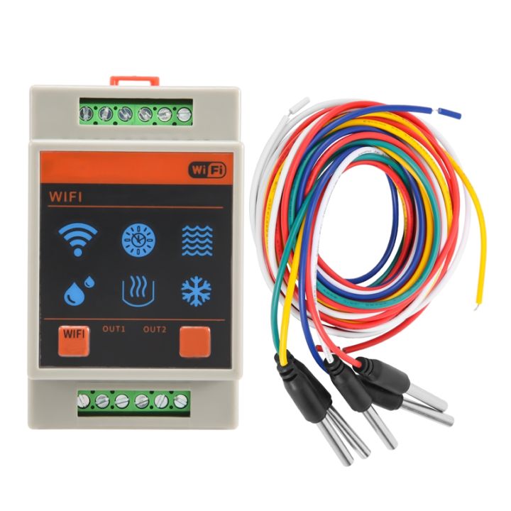 Tuya Wifi Home Water Level Controller Sensors Water-Level Alarm Device ...