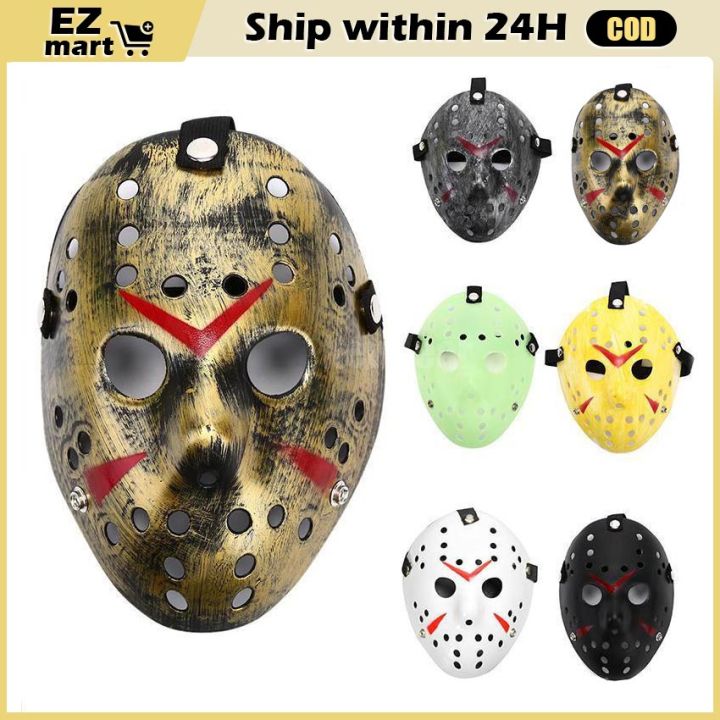 【Fast Shipping】 Movie Hockey Mask Jason Voorhees Friday The 13th Horror ...