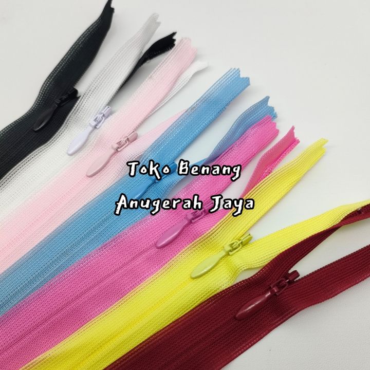 Resleting Jepang YKK 50 cm Lusinan per warna | Lazada Indonesia