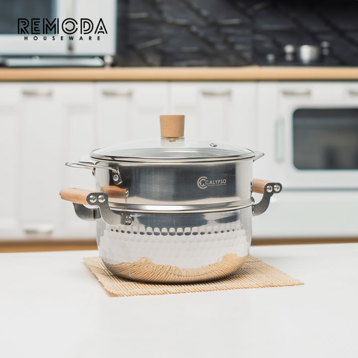 Calypso Korean Steamer Pot Panci Rebus Korea Tingkat Dengan Kukusan 20 ...