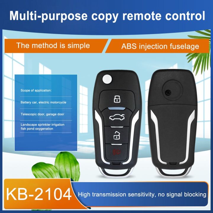 Remote Control 4 Buttons Clone Remote Garage Sensitivity 433.92 For Universal High Home ...
