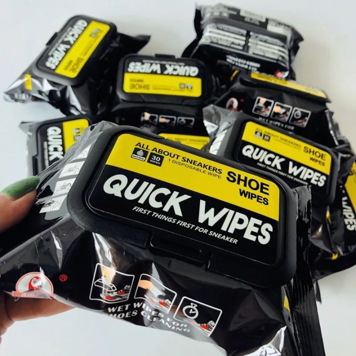 ทิชชู่ทำความสะอาดรองเท้า Quick wipe | Lazada.co.th