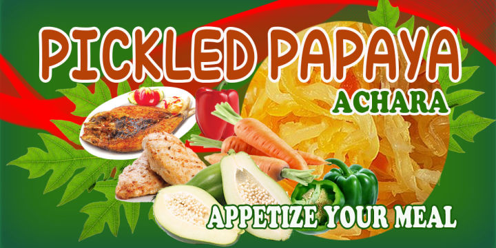 STICKER LABELS FOR ACHARA (PICKLED PAPAYA) PRODUCTS | Lazada PH