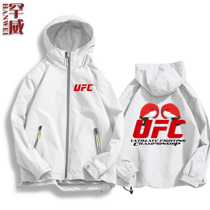 UFC combat MMA mixed combat Zhang Weili champion memorial jacket hooded ...