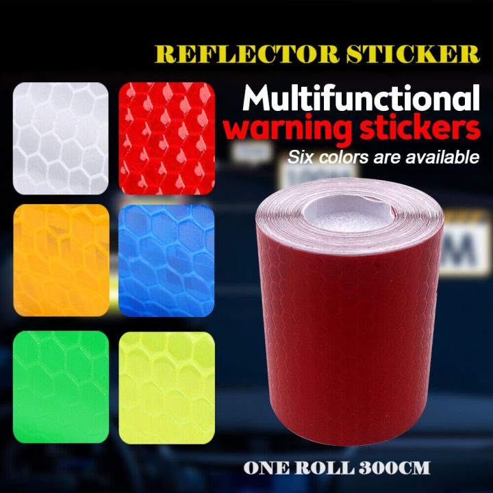 Car Reflective Sticker Reflector Tape Strip Sticker Car Truck Trailer ...