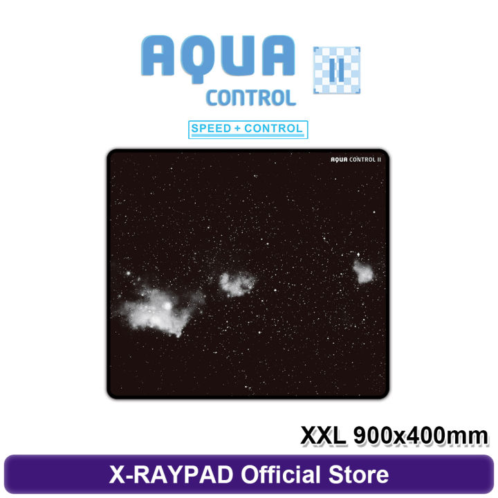 Aqua Control II Black Galaxy Gaming Mouse Pads ขนาด XXL-900x400x4mm ...