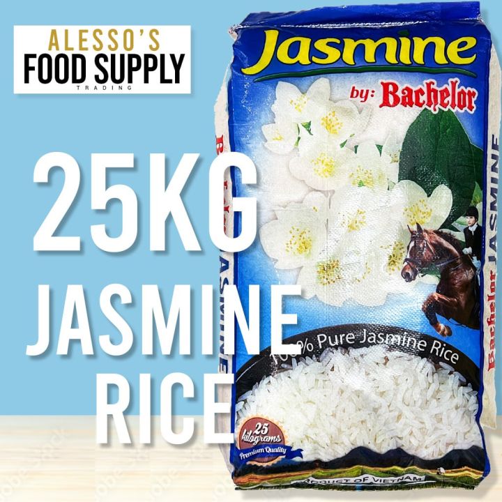 JASMINE Rice by BACHELOR 25KG | Lazada PH