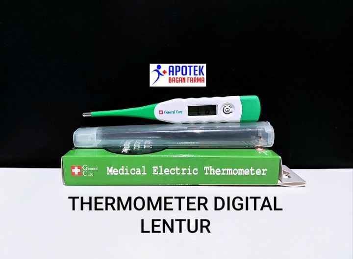 THERMOMETER DIGITAL GENERAL CARE LENTUR / TERMOMETER DIGITAL FLEXSIBEL | Lazada Indonesia
