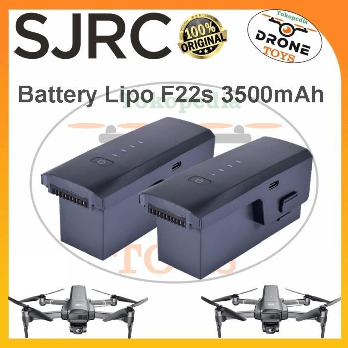 BATTERY SJRC F22S 4K 3.5KM 11.1V 3500MAH LIPO BATERAI DRONE | Lazada ...