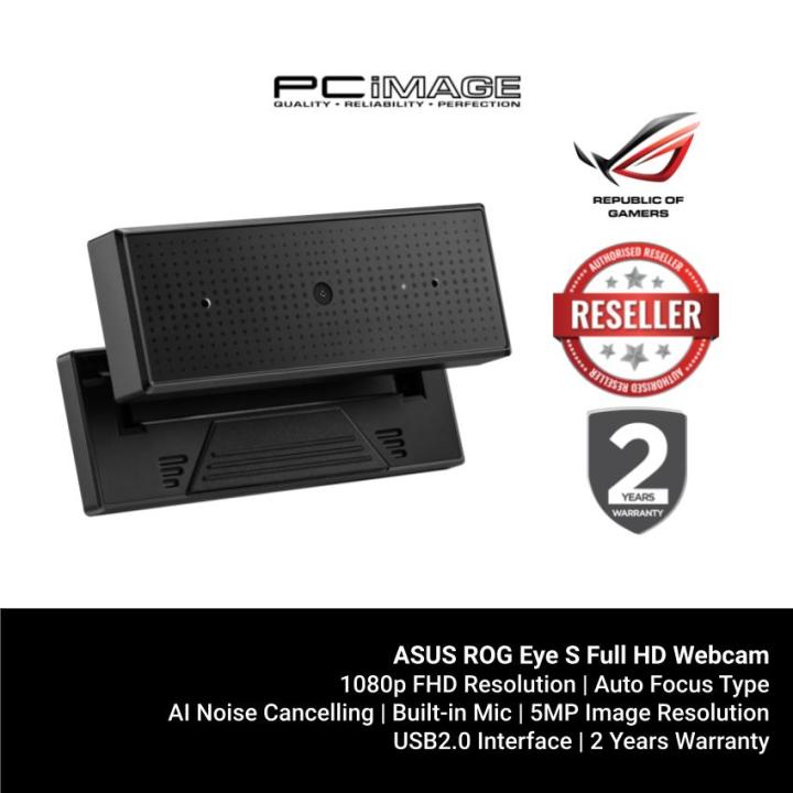 ASUS ROG Eye S Full HD Webcam with AI Beam Forming Microphone | Lazada
