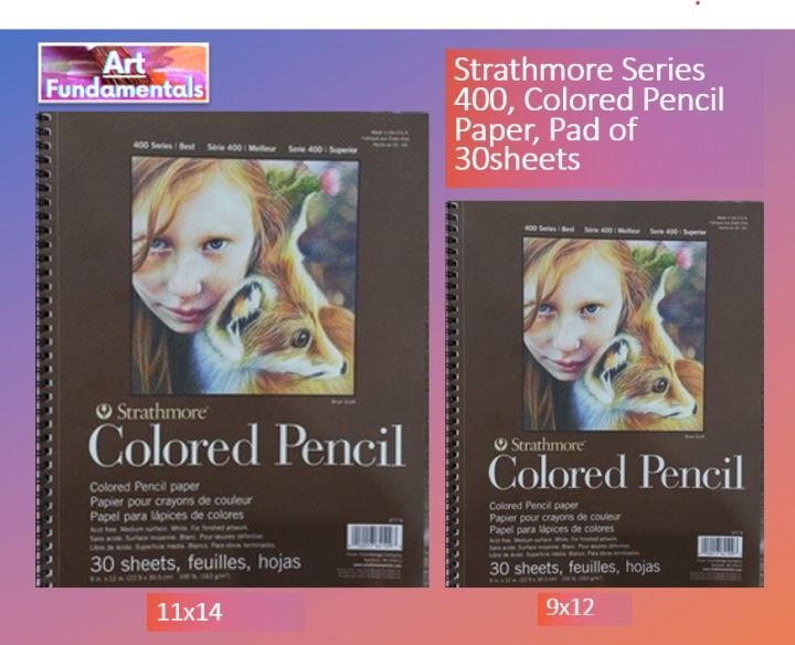 Strathmore Series 400, Colored Pencil Paper, Pad of 30sheets | Lazada PH