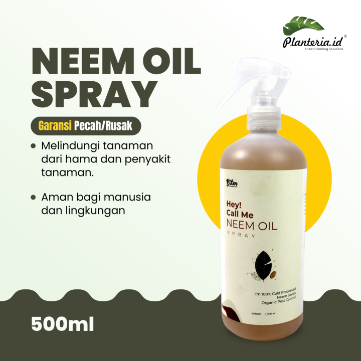 Neem Oil Spray Pestisida Organik Neem Oil 500 ml | Lazada Indonesia