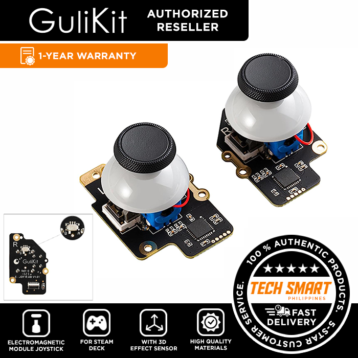 [UPDATED] Gulikit SD02 Electromagnetic Module Joystick for Steam Deck (Type A and Type B), No ...