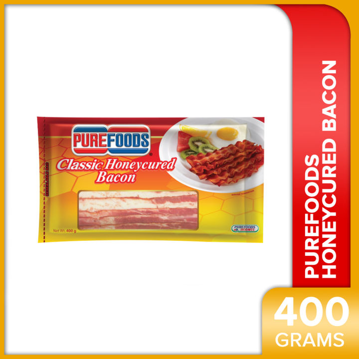 Purefoods Honeycured Bacon 400G | Lazada PH