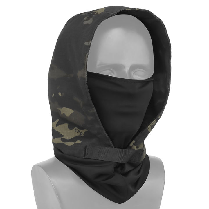 IDOGEAR Tactical Half Face Cover Camo Balaclava Outdoor Hood Sports ...