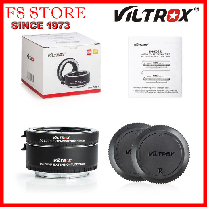 VILTROX ORIGINAL EXTENSION TUBE 12MM+24MM AUTO FOCUS CANON EOS R EOSR ...
