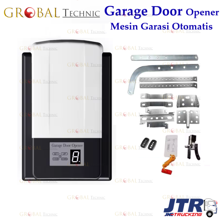 Garage Door Opener 1500N / Mesin Pembuka Pintu Garasi Otomatis | Lazada ...