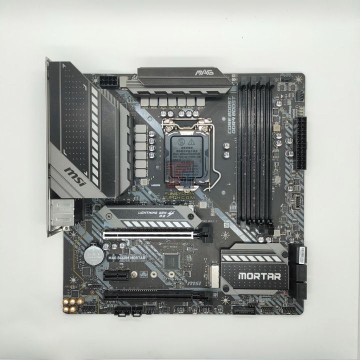MSI MAG B460M MORTAR/MORTAR WIFI Micro ATX LGA1200(10/11th Gen ...