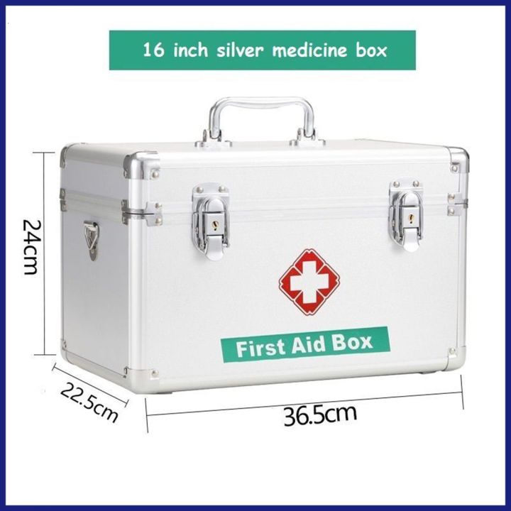 Medical kit for home use, large capacity office, multi-layer medical ...