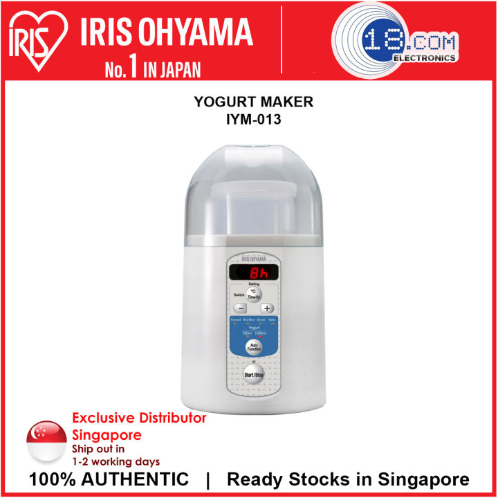 IRIS Ohyama IYM-013 Yogurt Maker | Accessories included | 1 year warranty | Lazada Singapore