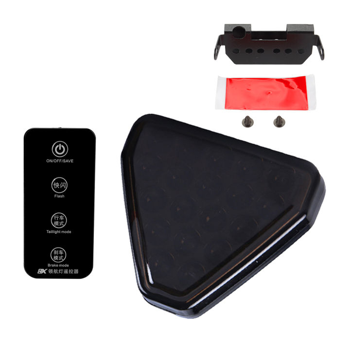 19LED Brake Lights Car Triangle Rear Third Brake Lights Pilot Warning ...
