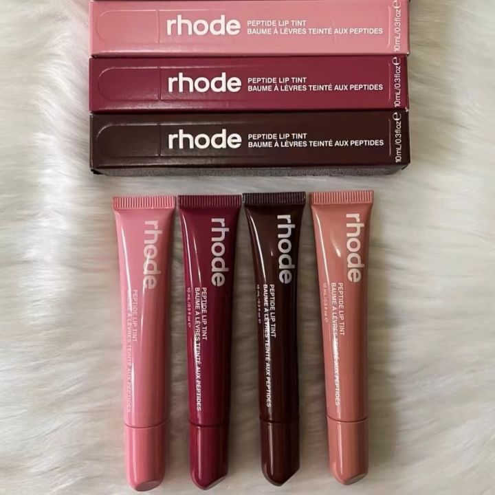 Rhode Hailey Peptide Lipstick Lip Moisturizing Tinted Lip Balm ...