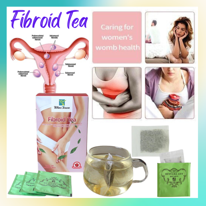 2 Boxes Fibroid Tea Herbal Tea for Fibroid Medicine Fibroid Shrink Fibroids Tea Dissolve Uterine ...