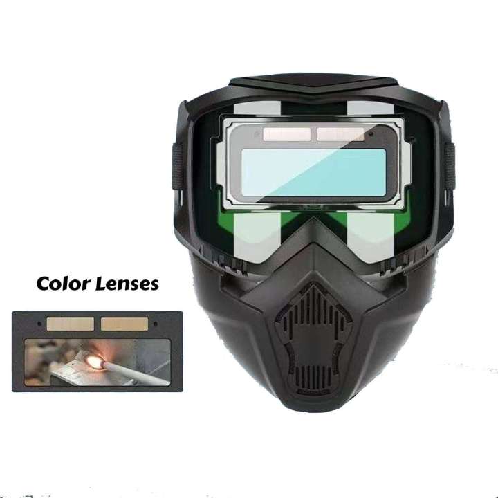 【Ready Stock】Auto Darkening Welding Glasses Work Protective Equipment ...