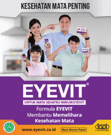 EYEVIT vitamin mata minus 1 STRIP 6 Tablet salut selaput | Lazada Indonesia