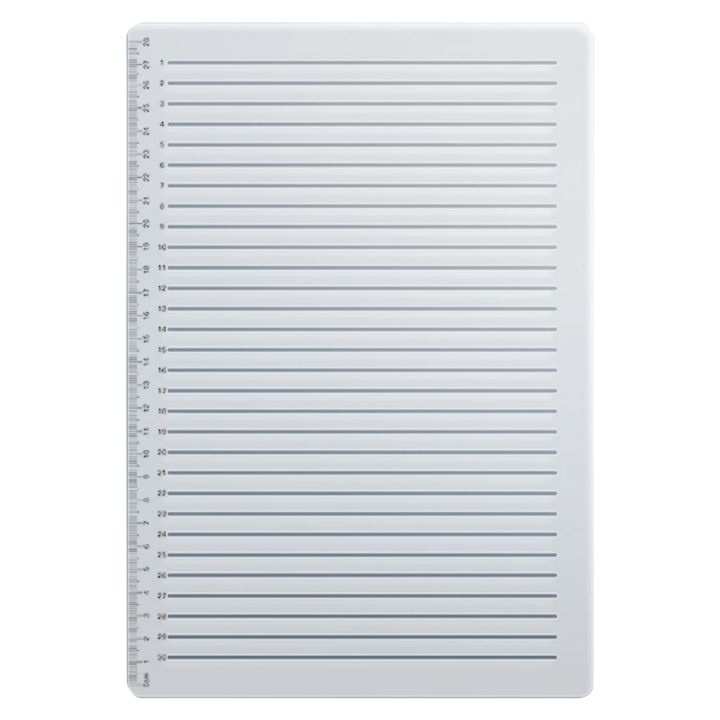 Line Drawing Stencil Lettering Guide Templates College Ruled Spacing ...