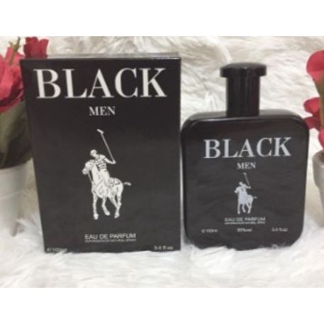 Fast send BLACK MEN PERFUME FOR MEN 100ml With Box | Lazada PH