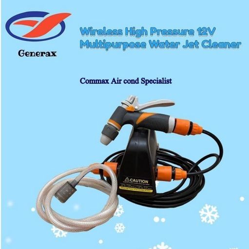 Wireless High Pressure 12V Air-cond Water Jet Handheld Automatic ...