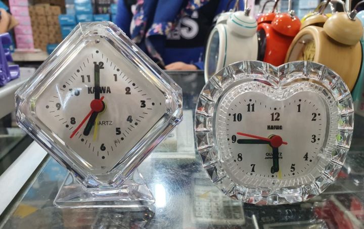 Jam Beker Transparan / Jam Unik / Jam Meja / jam karakter / jam weker ...