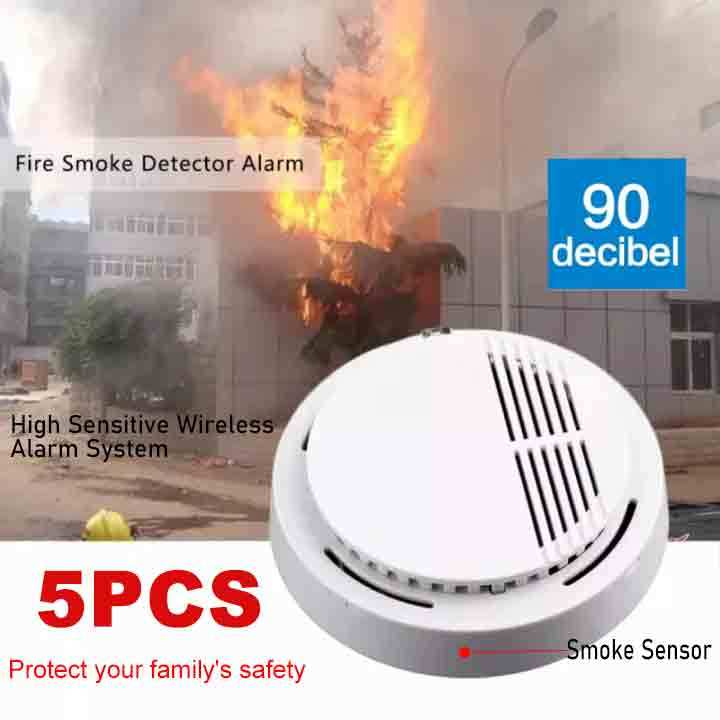 Smoke Alarm all-round Smoke Fire Detecto home Hotel apartment commercia ...