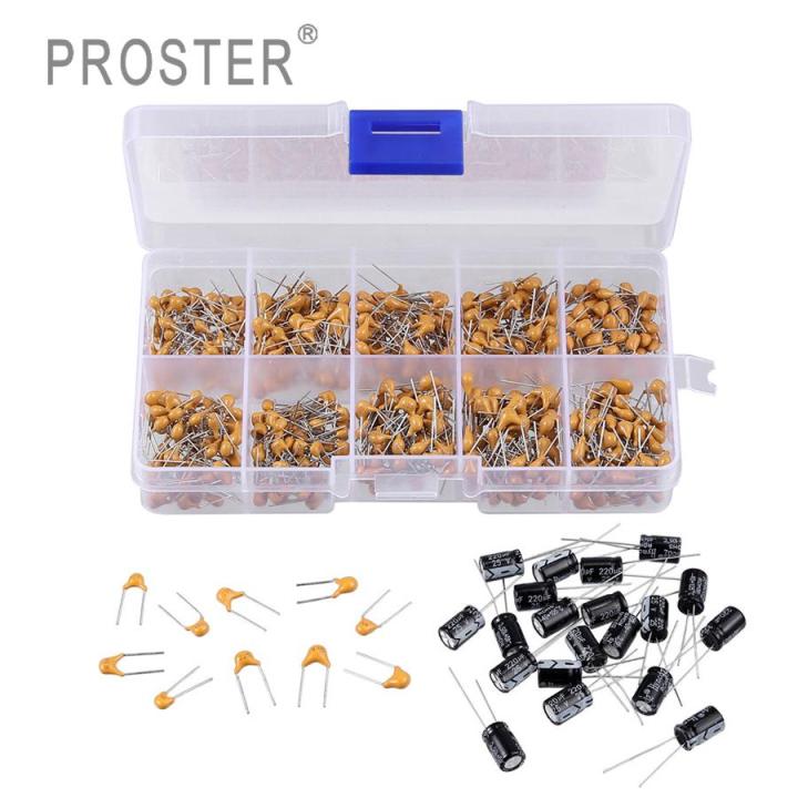 Ceramic Capacitor Assortment Kit A Set of 600 Small Assorted Capacitors ...