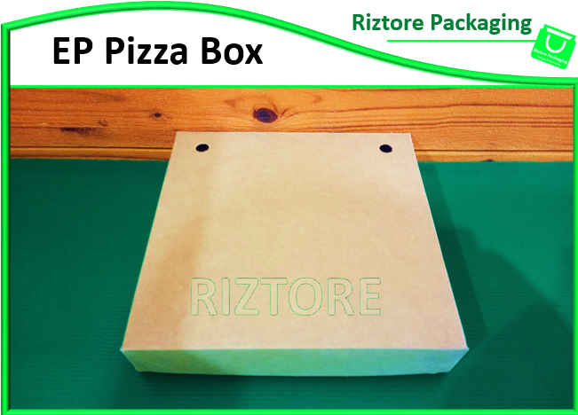 EarthPack Pizza Box (Brown/White) 50Pcs/Pack | Lazada PH