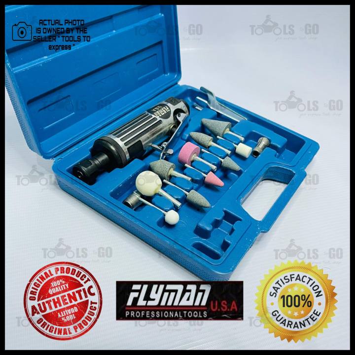 Flyman USA Pneumatic Air Die Grinder | Lazada PH