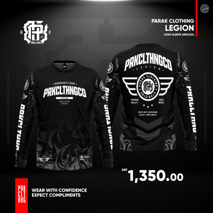 Parak Clothing Legion Aircool Fabric Riding Jersey | Lazada PH