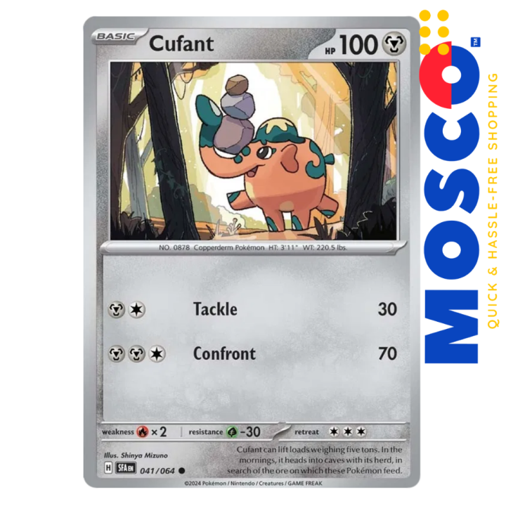 Cufant - 041/064 Common Shrouded Fable | Pokemon TCG | Lazada PH