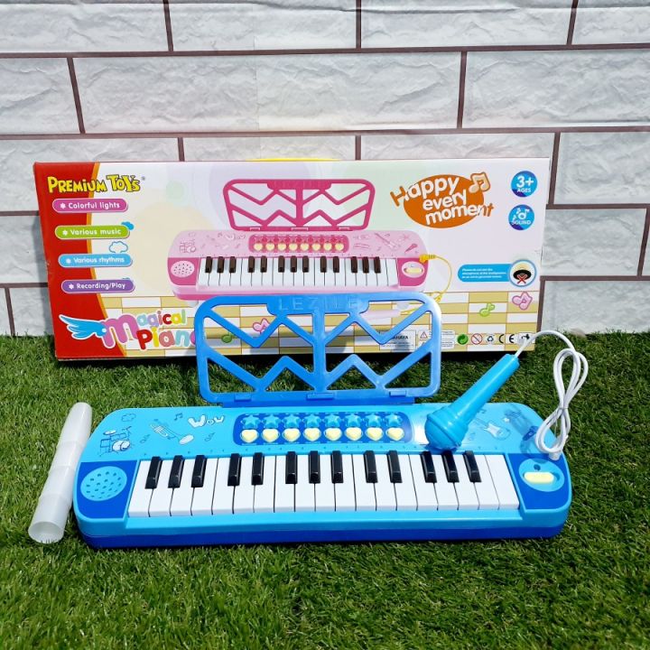 MAINAN KEYBOARD PIANO ANAK ADA MIC - MAINAN KADO ANAK | Lazada Indonesia