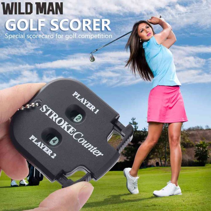 Square Golf Stroke Putt Score Counter Indicator Outdoor Golf Training ...