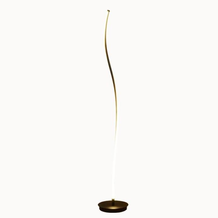 LaFloria® Curve Floor Lamp / Minimal Linear Lamp/ Flos Lighting/ Spiral ...